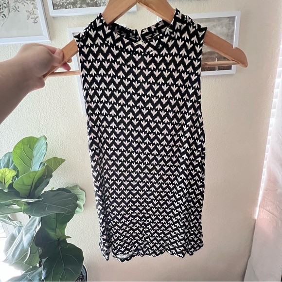 LOFT | Tops | Loft High Neck Cute Floral Cotton Tank | Poshmark